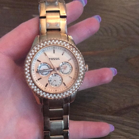 Fossil | Accessories | Rose Gold Fossil Watch | Poshmark